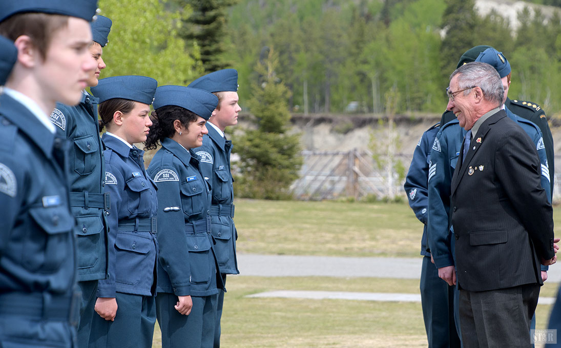 Whitehorse Daily Star: Cadets on parade for the 71st time