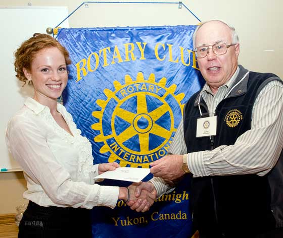 Whitehorse Daily Star: Law student receives Rotary scholarship
